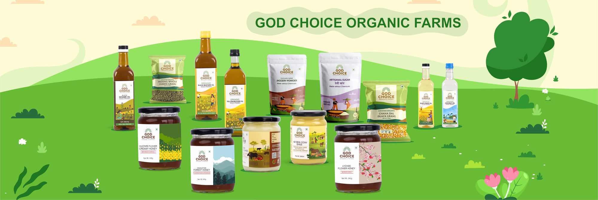 Organic Brand for Natural and Healthy Products | God Choice